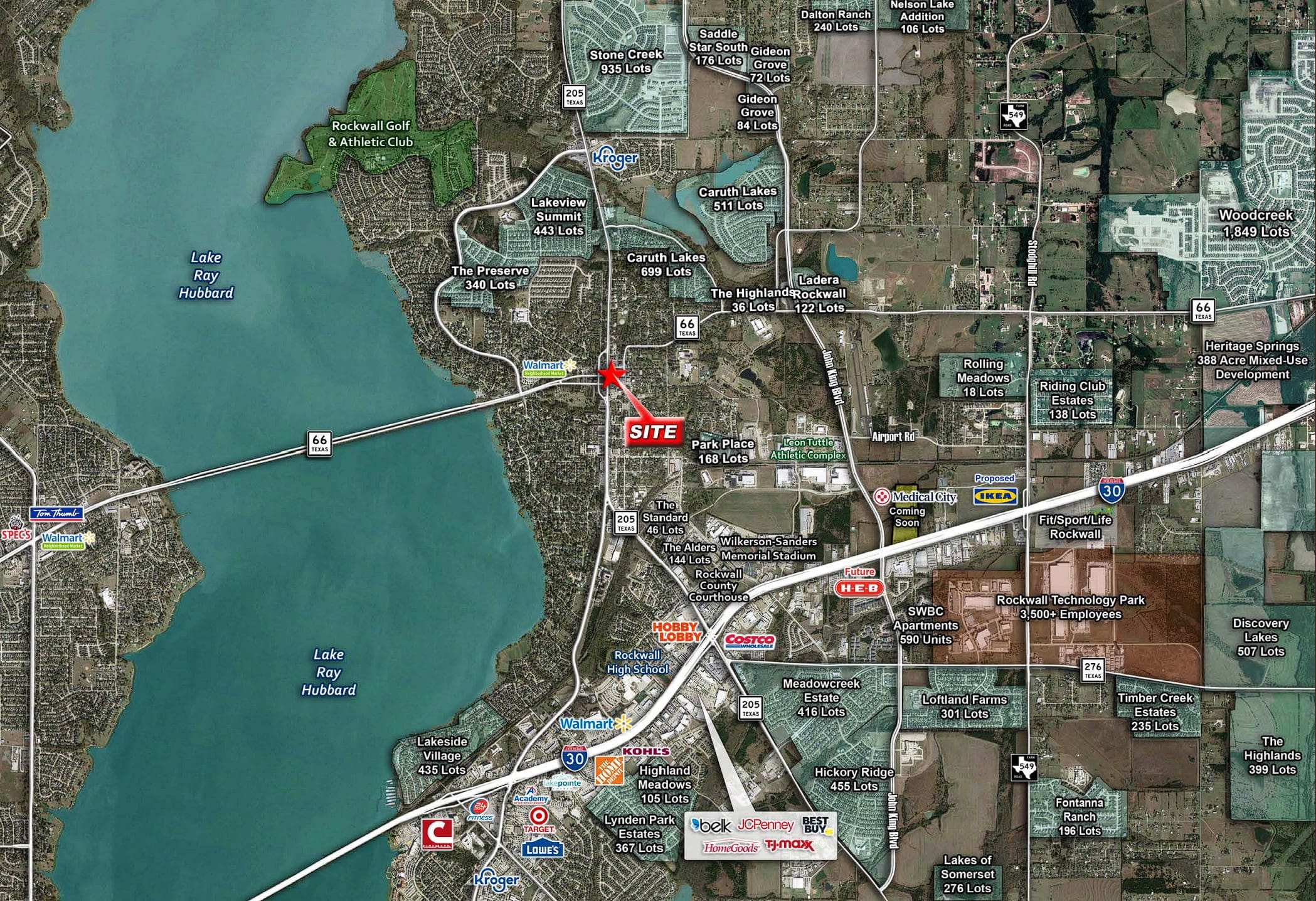 Downtown Rockwall building - Ridge Pointe Commercial Real Estate